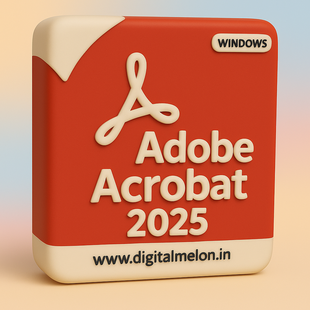 Adobe Acrobat Pro 2025-PDF EDITOR || WINDOWS | MULTIPLE PC – digitalmelon